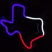 Texas Neon Sign, Texas Map Led Neon, Western Led Light, Light Sign ...