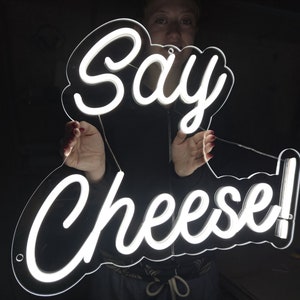 Say Cheese Neon Sign, Medicine Led Light, Dentist Neon Light Wall Decor ...