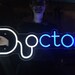 Doctor Neon Sign, Doc Led Light, Physician Neon Light, Light Sign for a ...