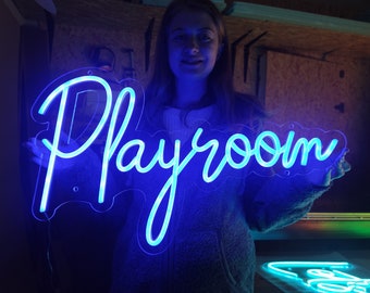 Playroom Wall Light Sign - Etsy