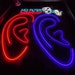Ear Neon Sign, Human Ear Led Light, Ear Led Neon Sign, Custom Human ...