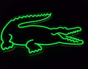 Alligator Neon Sign - Etsy