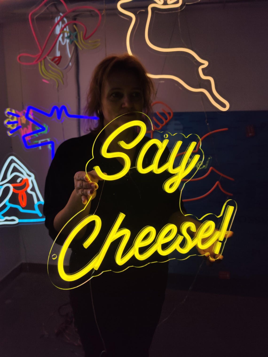 Say Cheese Neon Sign, Medicine Led Light, Dentist Neon Light Wall Decor ...
