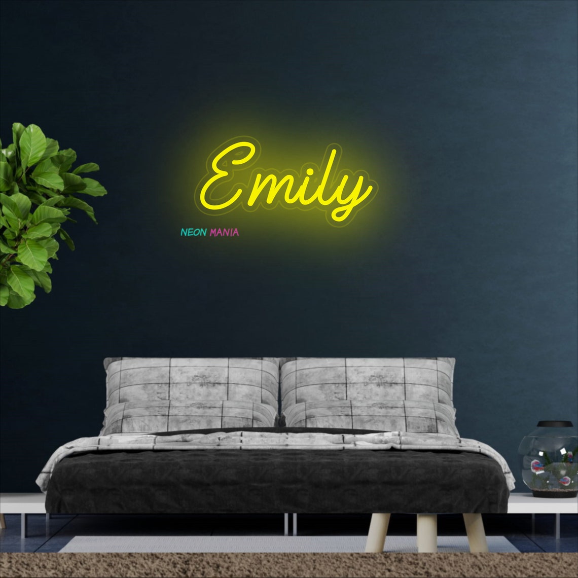 Emily Name Neon Sign, Mila Led Neon Sign, Custom Name Neon Sign, Kids ...