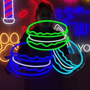 Macarons Neon Sign: Light up Your Sweet Shop. Bakery Decor - Etsy