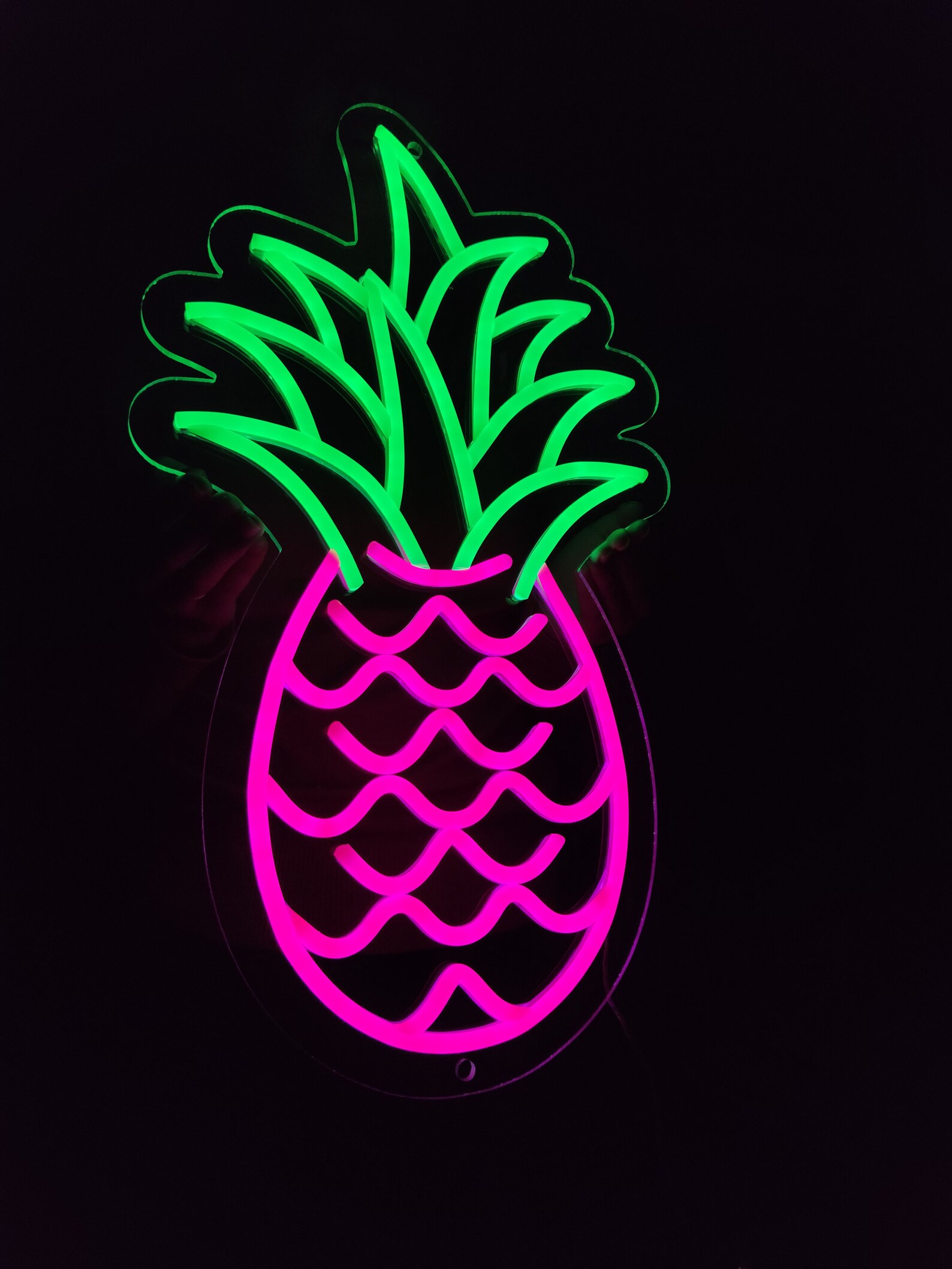 Fruit Neon Sign Pineapple Neon Sign Ananas Light Sign - Etsy