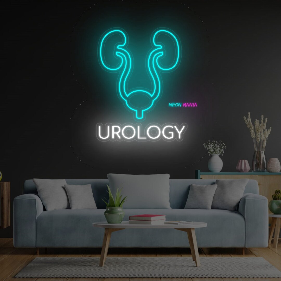 Urology Neon Sign: Light up Your Clinic. Urologist Led Decor. Men's ...