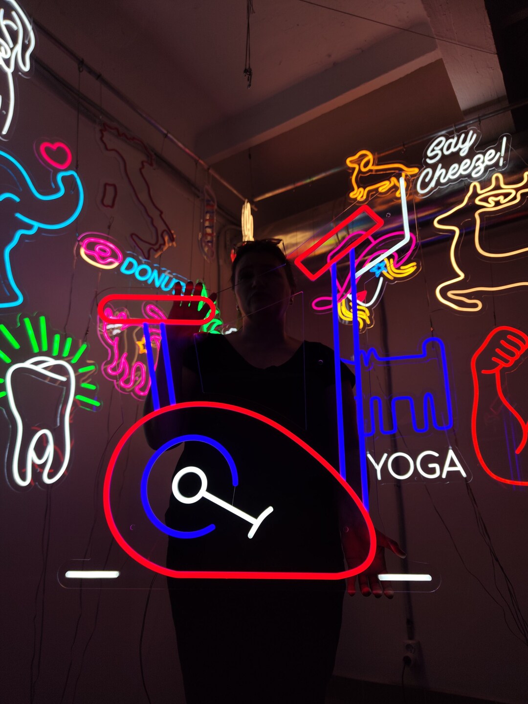 Exercise Bike Neon Sign, Indoor Cycling Led Neon, Hometrainer Led Light ...