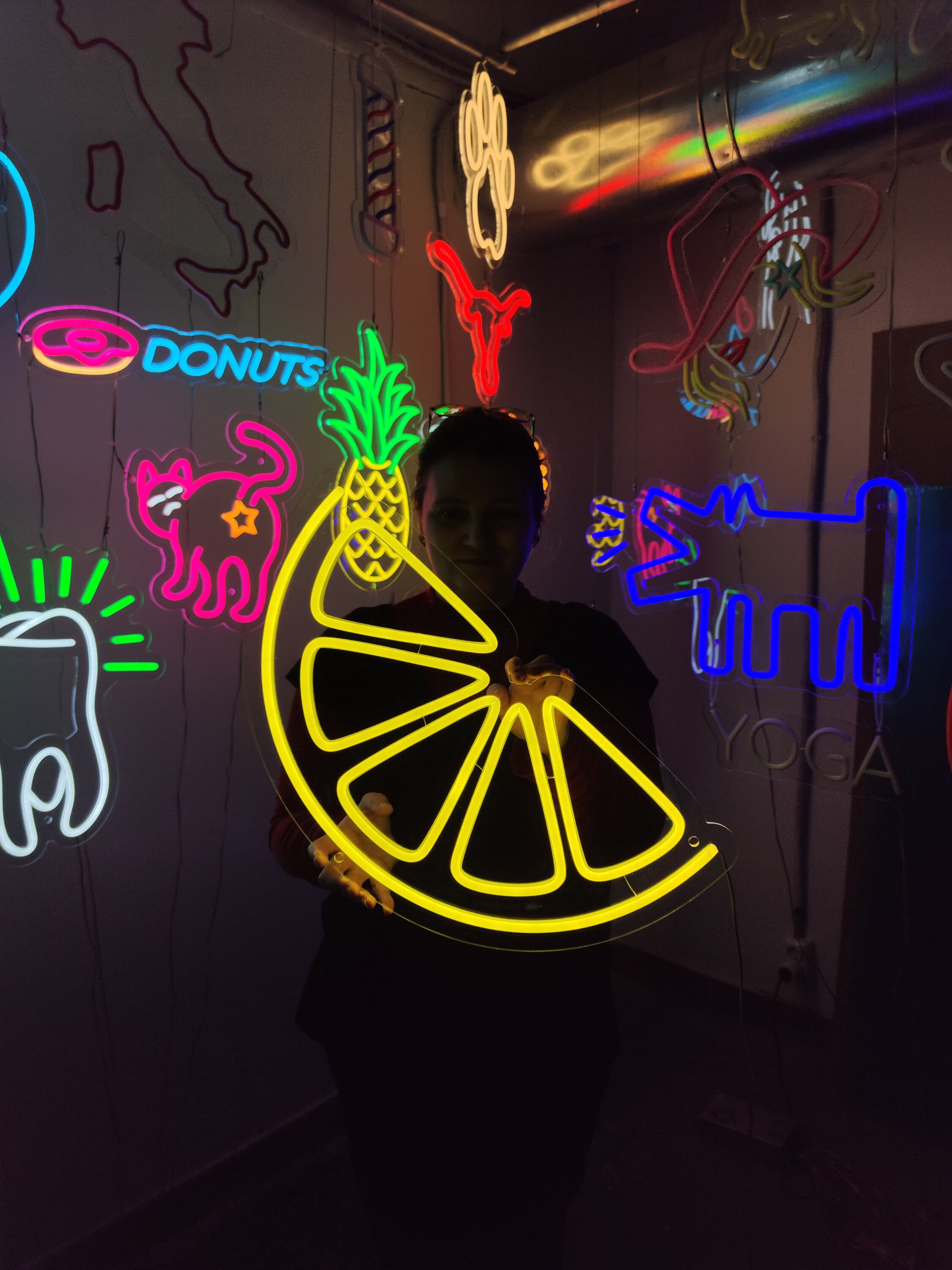 Orange Neon Sign, Lemon Led Sign, Tangerine Neon Light, Custom Fruit ...