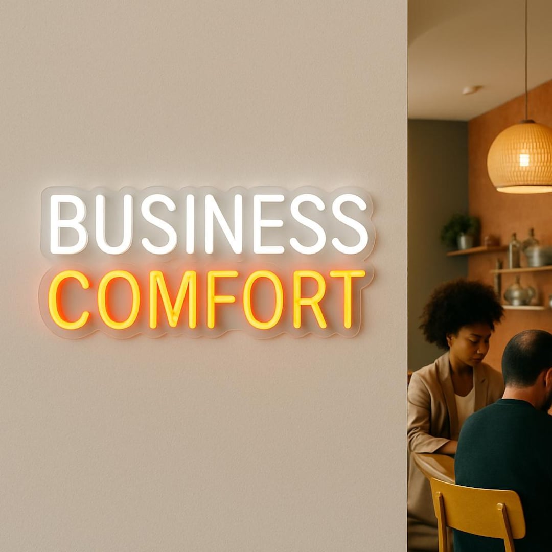 Business Hotel Neon Sign. Corporate Hotel Light. City Business Hotel ...