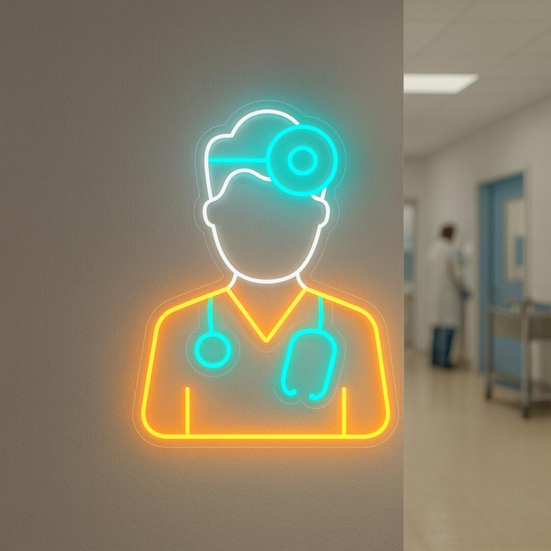 Doctor Neon Sign, Doc Led Light, Otolaryngologist Neon Light, Light ...