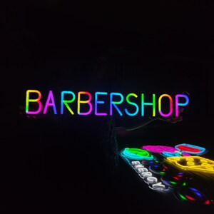 Custom RGB and Address Led Neon Sign, Custom Multi Colored Neon Light ...