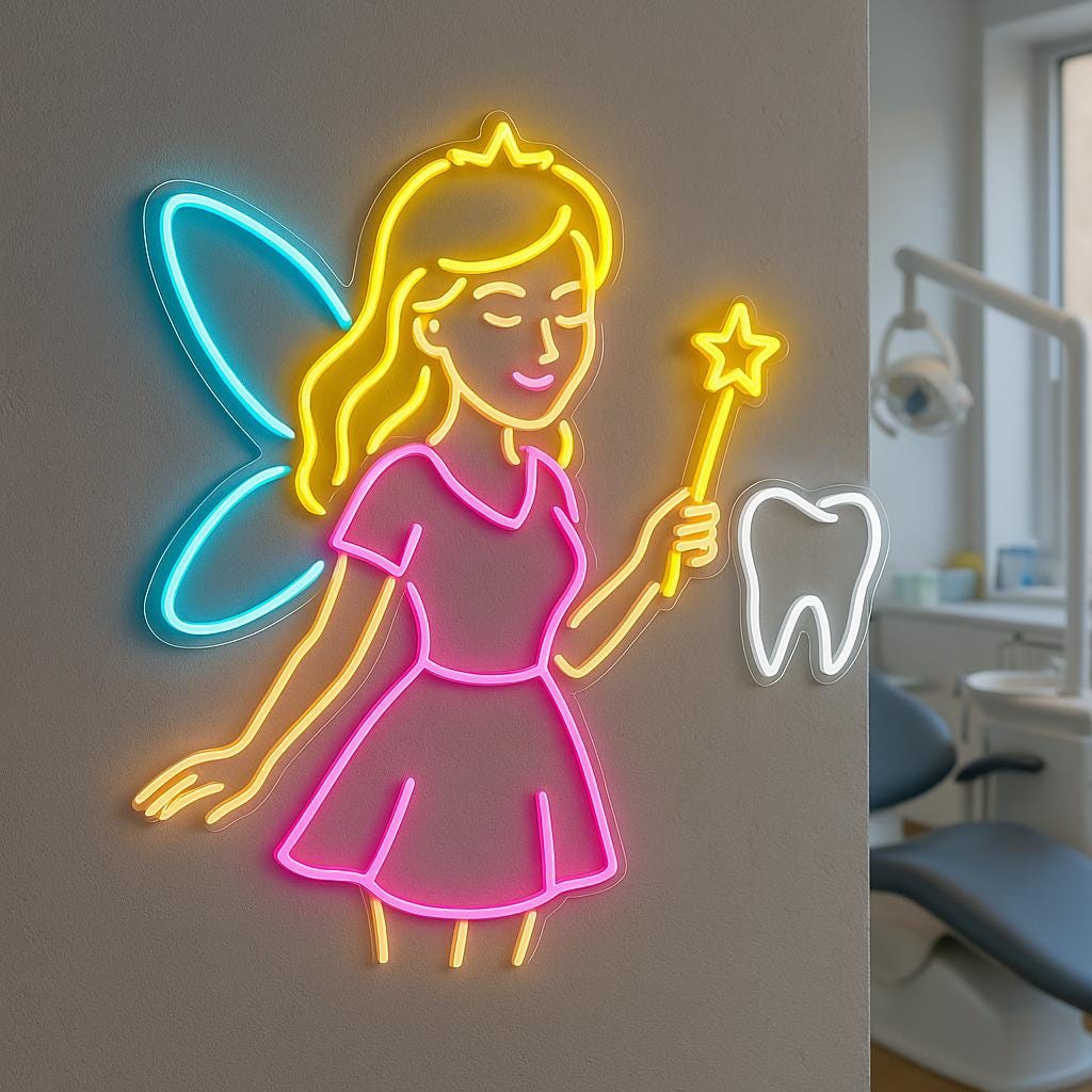 Neon Dentistry Sign. Toothbrush, Toothbrush Paste, Keep Smiling, Clinic ...