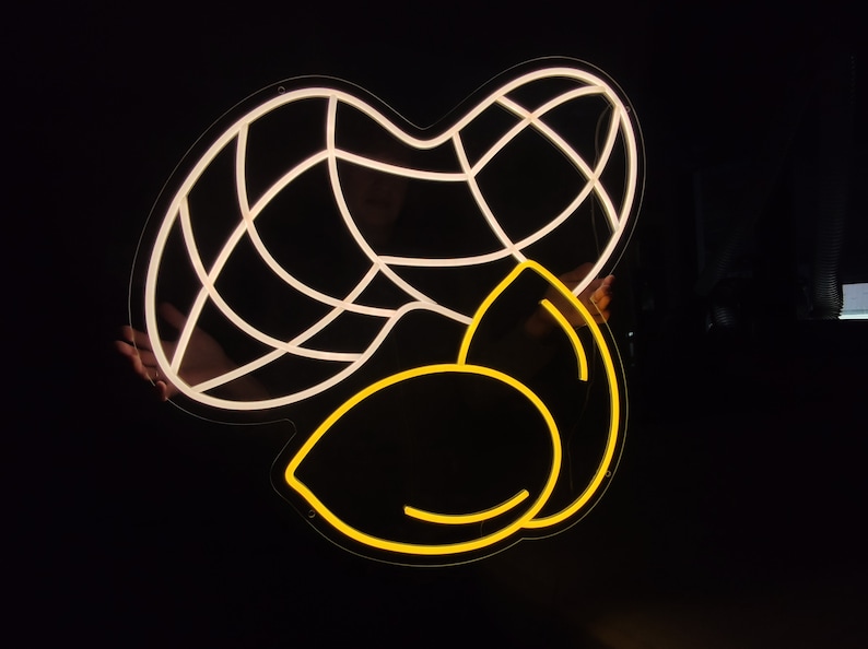 Peanut Neon Sign Nut Led Light Custom Wall Decor Peanut Neon - Etsy