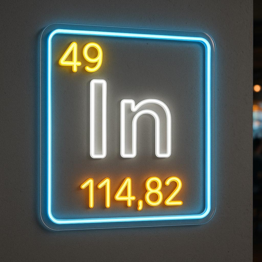 Periodic Table of Elements Neon Sign. Chemistry Led Sign. Chemistry ...