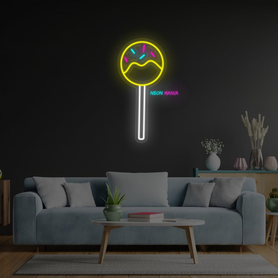 Cake Pop Neon Sign: Light up Your Sweet Shop. Bakery Decor - Etsy