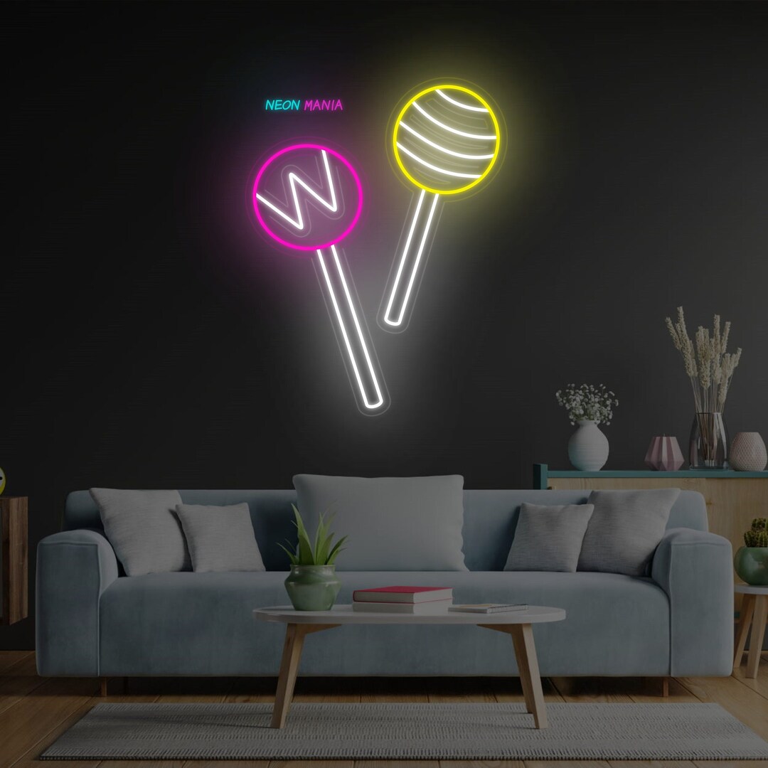 Cake Pops Neon Sign: Light up Your Sweet Shop. Bakery Decor - Etsy