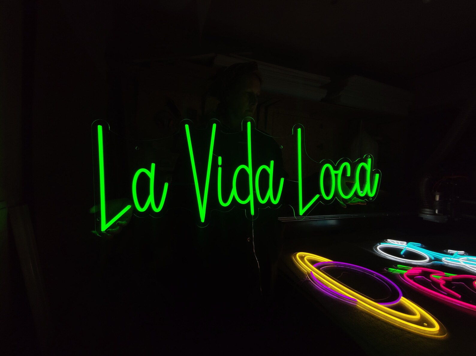 La Vida Loca Neon Sign, La Vida Loca Led Light, Custom Party ...