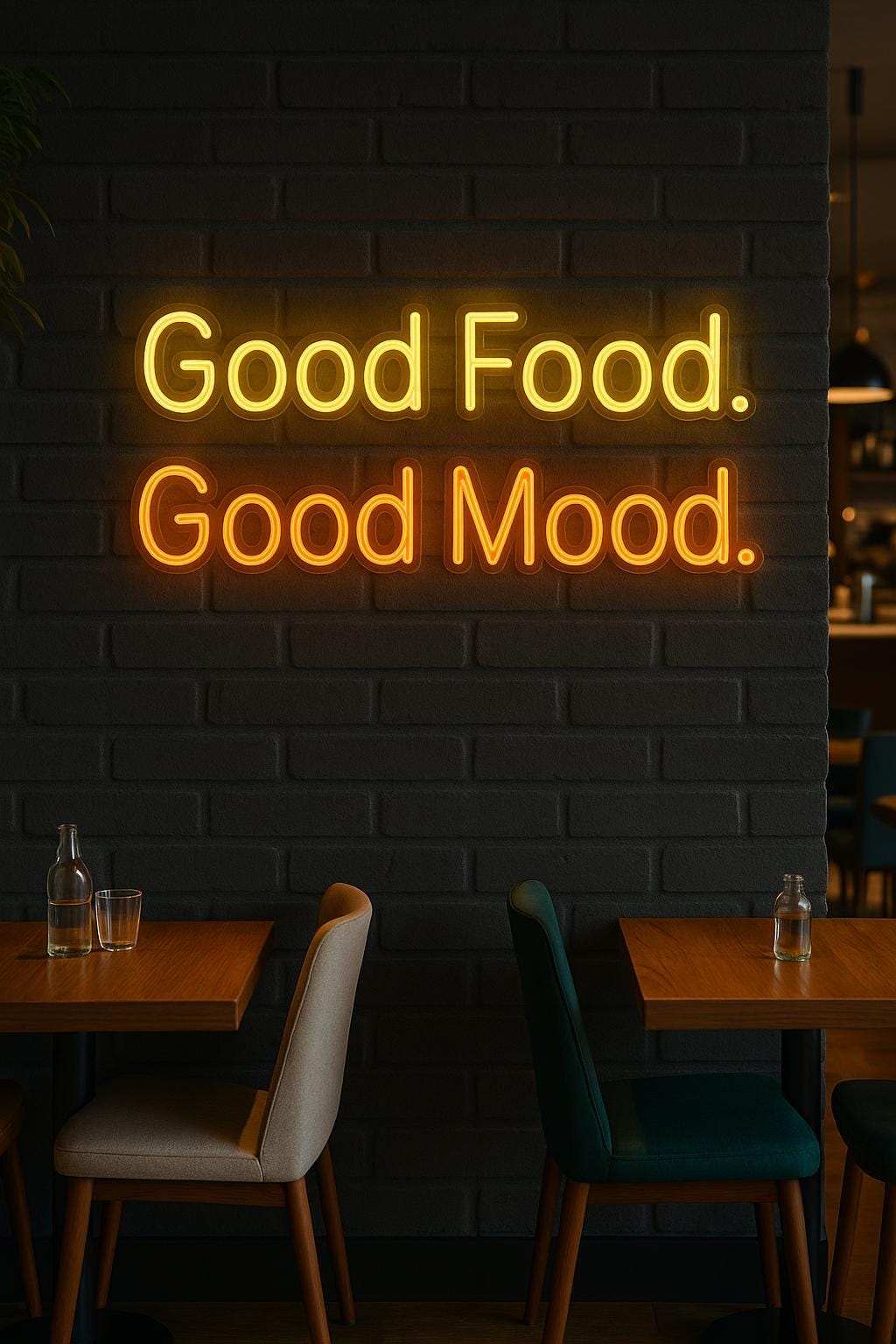Philosophy Neon Sign. Quotes About Food Led Sign. Gift Idea for Chef ...