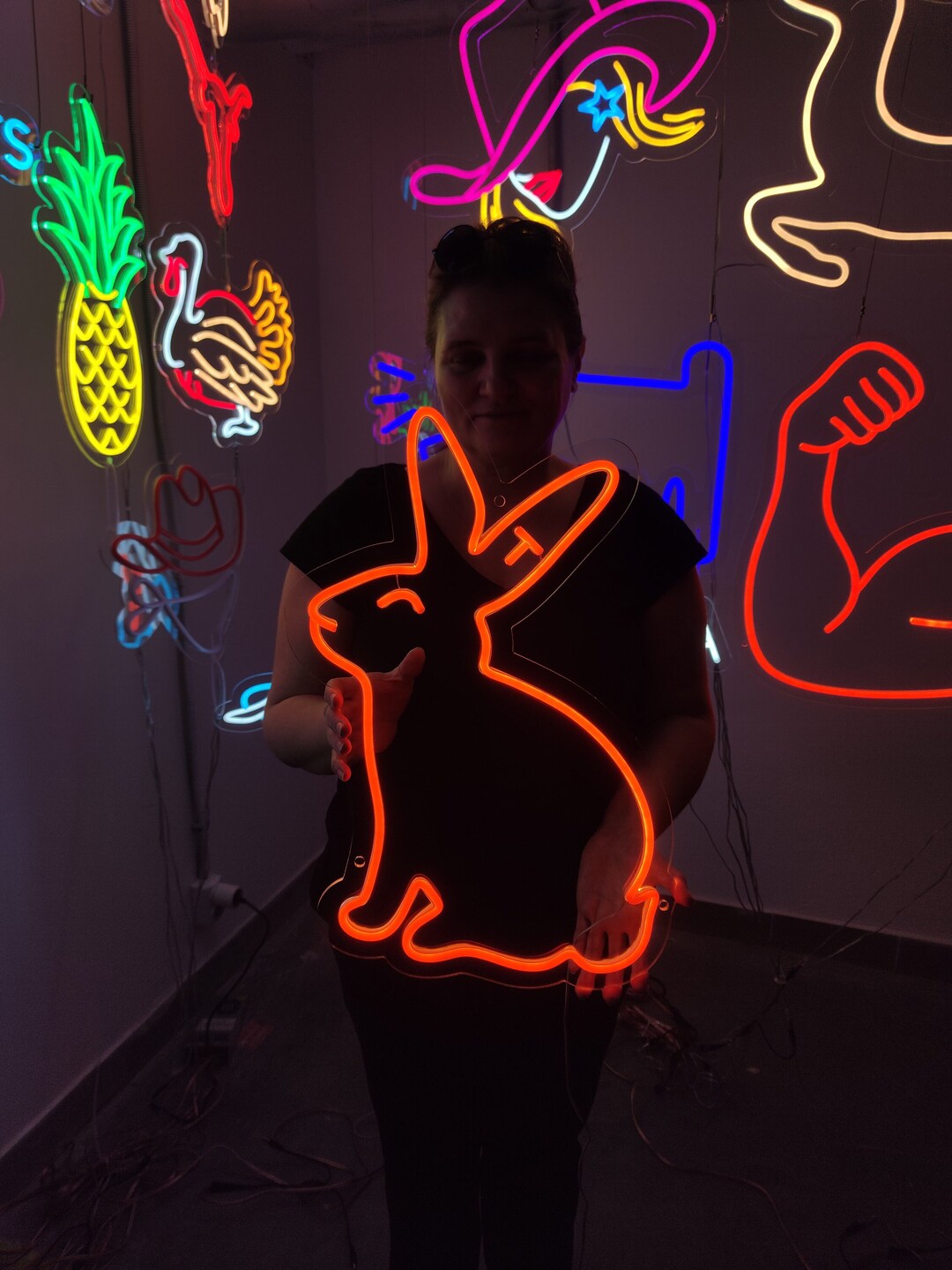 Bunny Neon Sign, Rabbit Neon Light, Easter Bunny Led Light, Custom ...