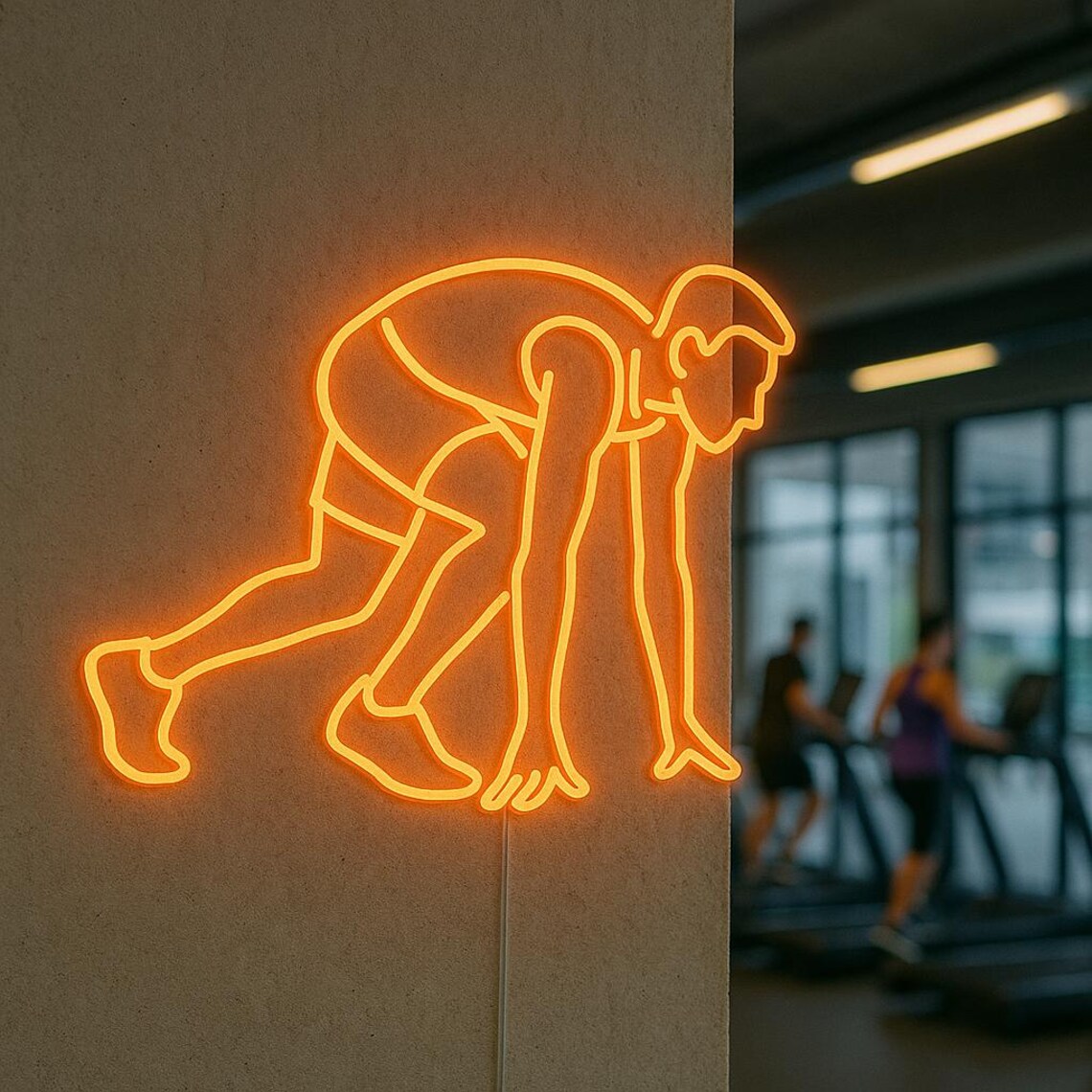Physical Exercises Neon Sign. Physical Education Led Sign. Sports ...
