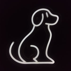 Dog Neon Sign Animal Neon Light Pet Led Light Custom Dog - Etsy
