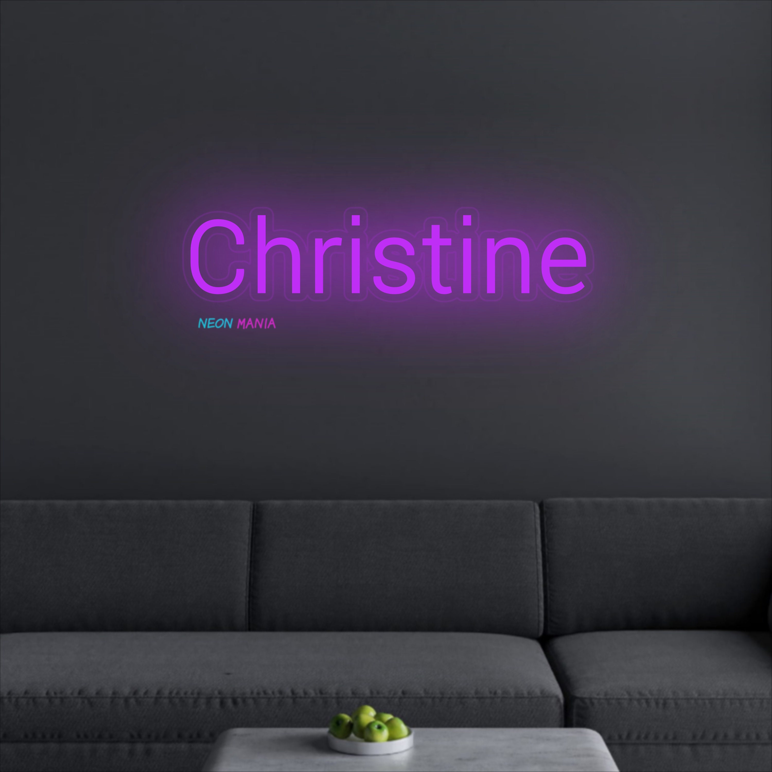 Christine Name Wallpaper