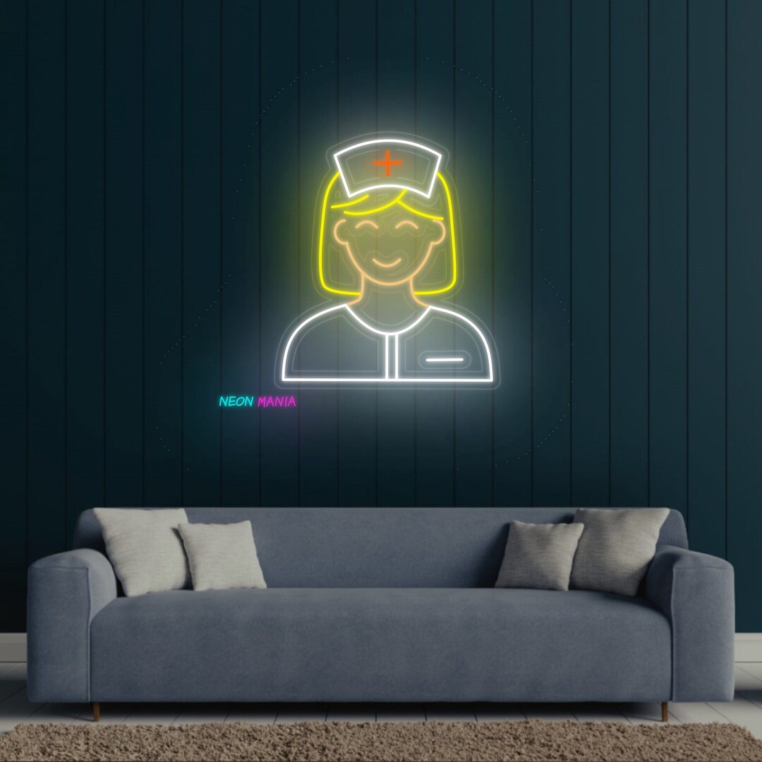 Nurse Neon Sign, Nurse Led Light, Doctor Neon Light, Light Sign for a ...