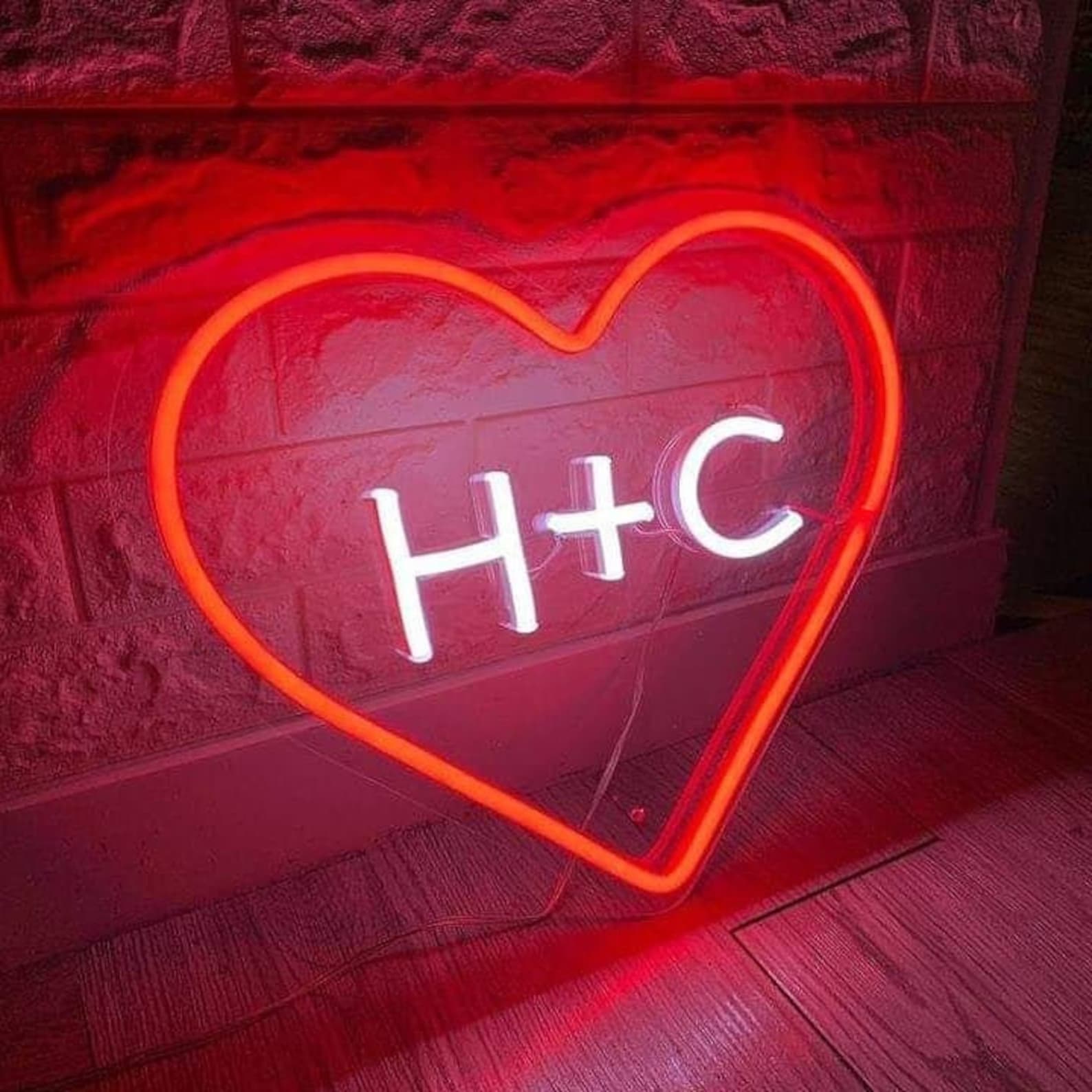 Neon sign heart custom heart sign custom sign heart heart | Etsy