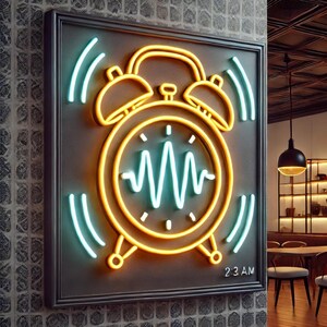 Custom Hard of Hearing Neon Sign. Child With Hearing Aid Decor ...