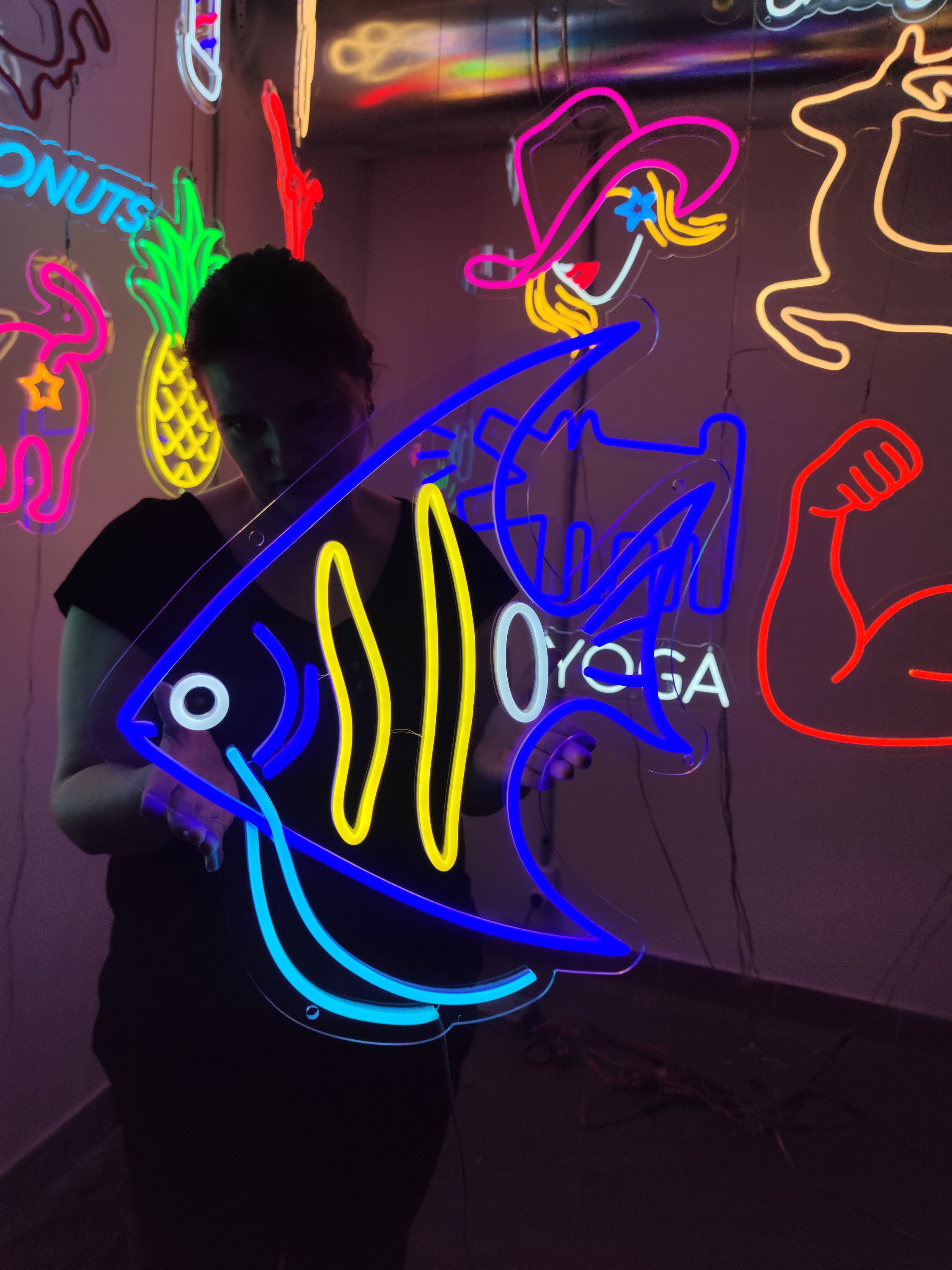Lionfish Neon Sign: Light up Your Ocean Paradise With Fish - Etsy
