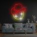 Disco Cowboy Neon Sign Disco Ball Led Light Neon Party - Etsy