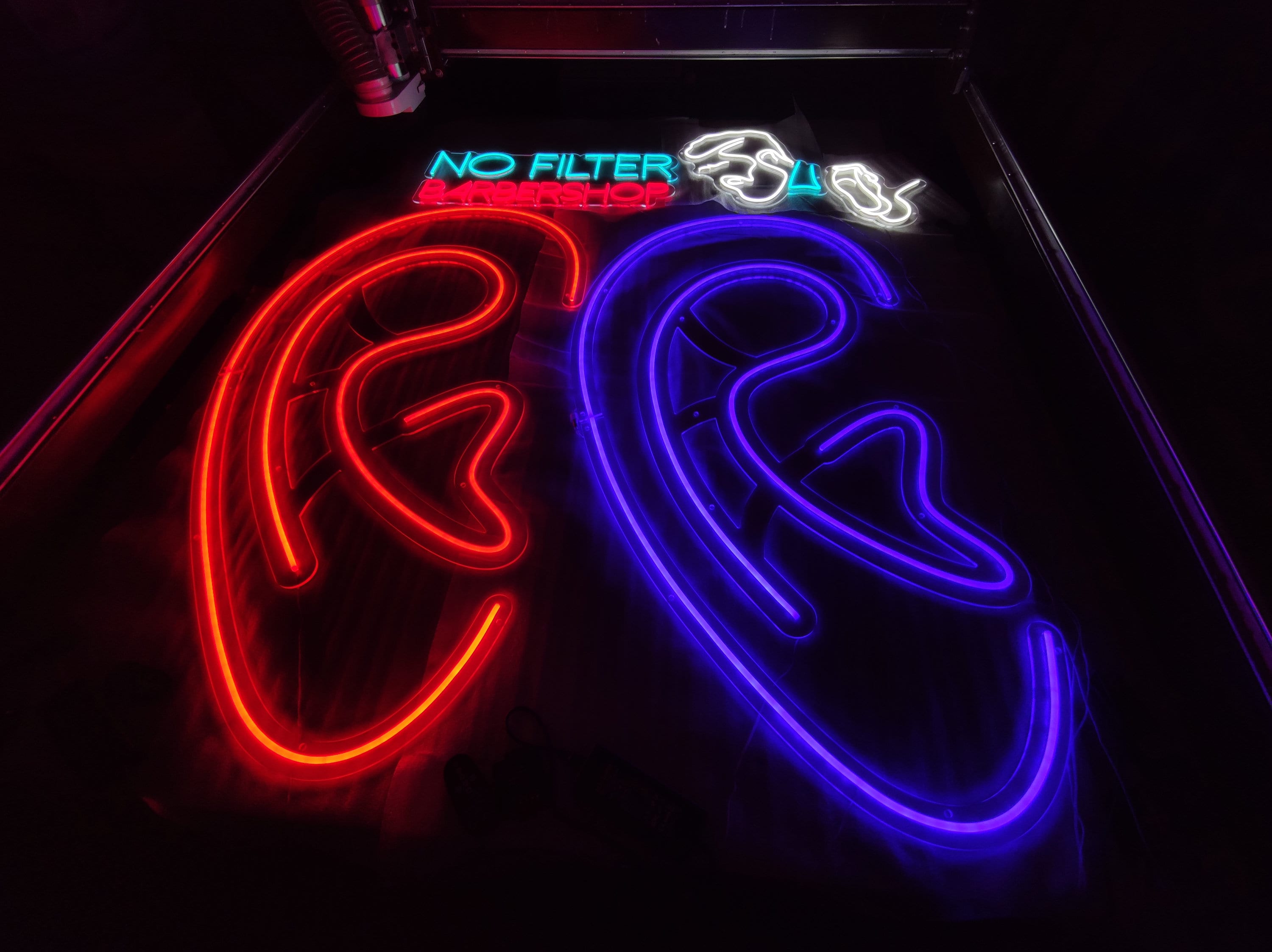 Ear Neon Sign, Human Ear Led Light, Ear Led Neon Sign, Custom Human ...
