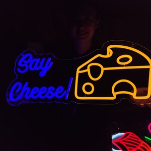 Say Cheese Neon Sign, Medicine Led Light, Dentist Neon Light Wall Decor ...