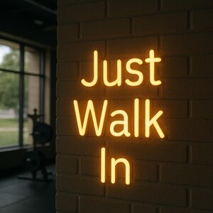 Walk-ins Welcome Neon Sign. Open for Walk-ins, Come on In, No ...