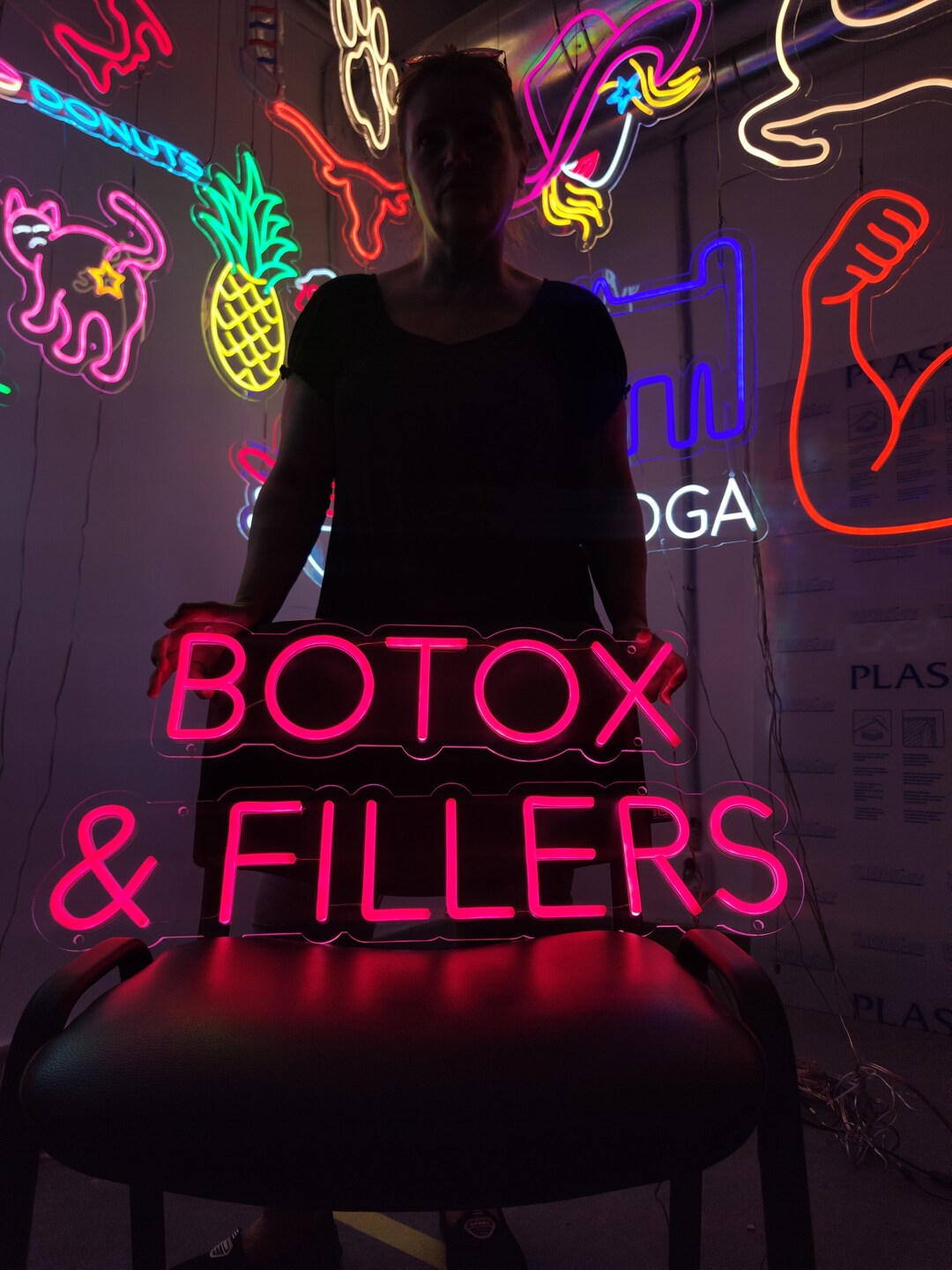 Botox and Fillers Neon Sign, Botox Led Sign, Custom Beauty Salon Sign ...