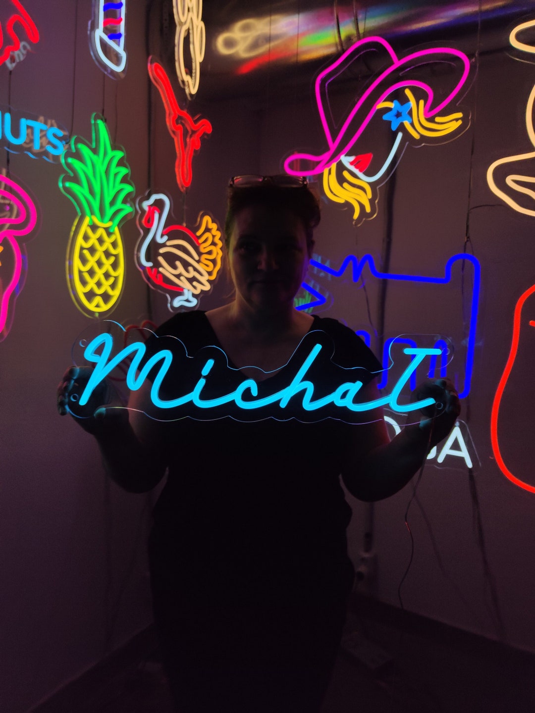 Michael Name Neon Sign, Michael Led Neon Sign, Custom Name Neon Sign ...