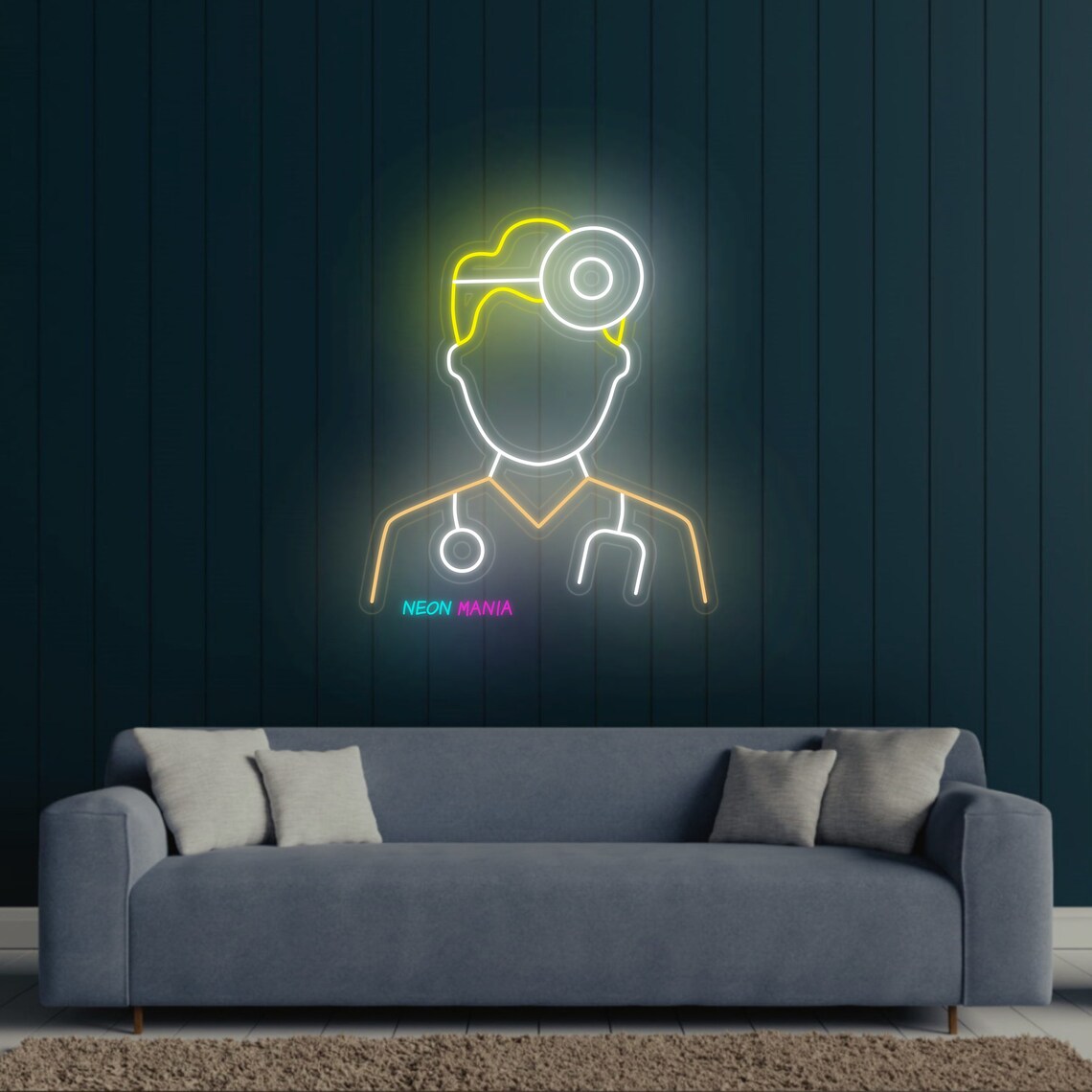 Doctor Neon Sign, Doc Led Light, Otolaryngologist Neon Light, Light ...