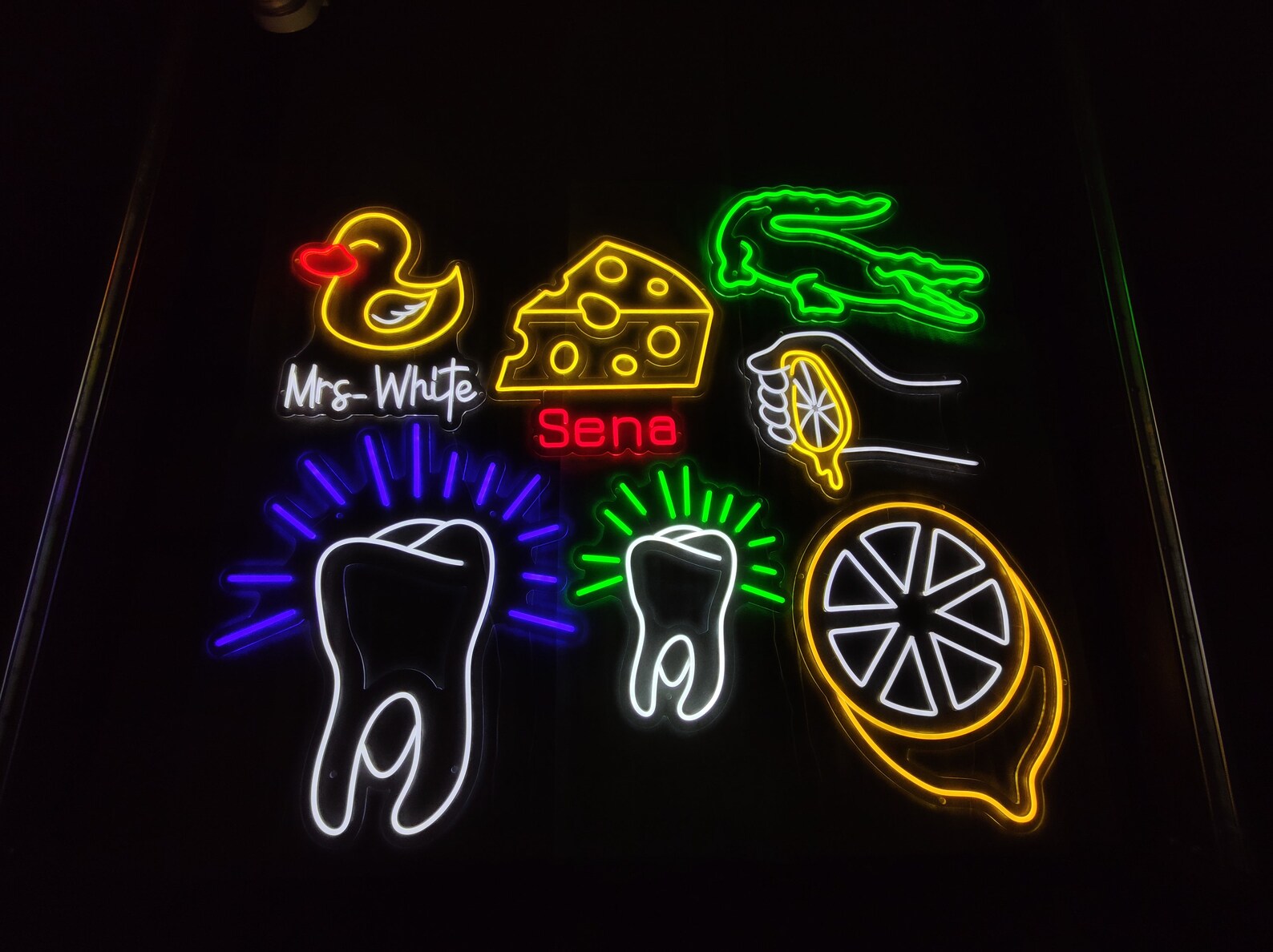 Cheese Neon Sign, Piece of Cheese Led Light, Food Neon Lights, Dairy ...