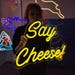 Say Cheese Neon Sign, Medicine Led Light, Dentist Neon Light Wall Decor ...