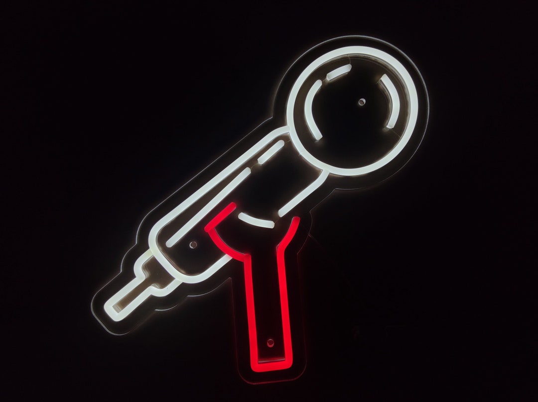 Studio Microphone Neon Sign, Acoustic Microphone Neon Light, Singer ...