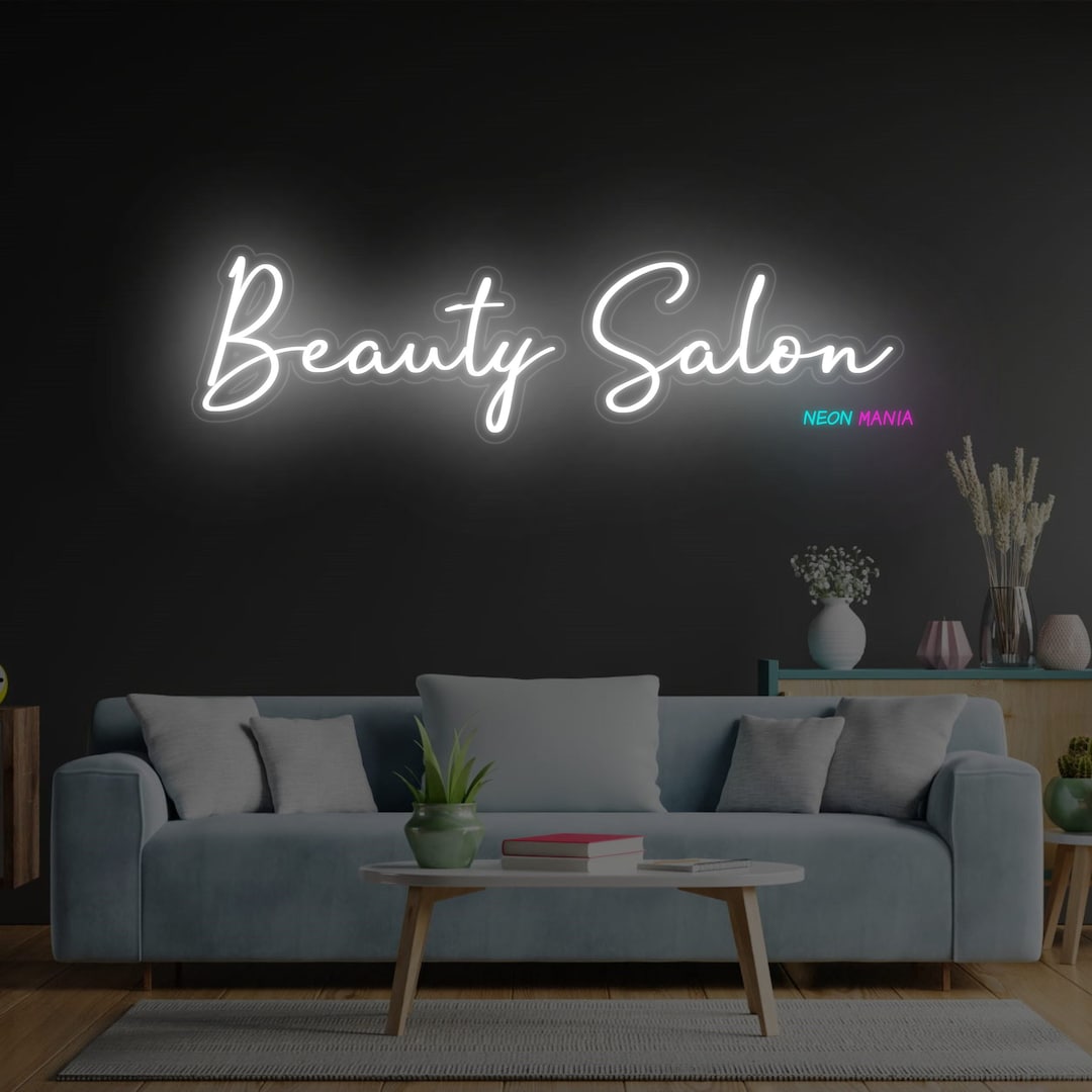 Beauty Salon Neon Sign, Nail Salon Led Neon, Beauty Room Led Lights ...