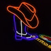 Cowboy Boot Neon Sign Cowboy Hat Light Sign Cowboy Shoe Led - Etsy