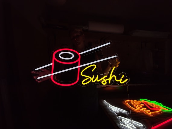 Sushi Signs Fresh Palate Sushi Wood & Metal Wall Art – Old Wood