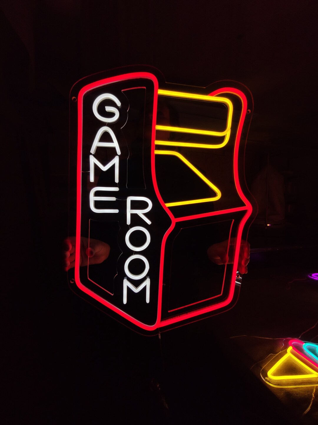 Game Room Neon Sign Play Room Led Neon Sign Gamer Led Light - Etsy