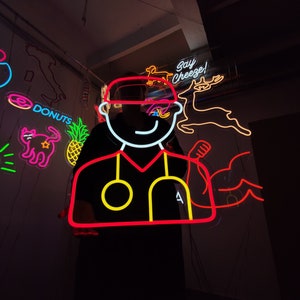 Doctor Neon Sign, Doc Led Light, Doctor Neon Light, Light Sign for a ...