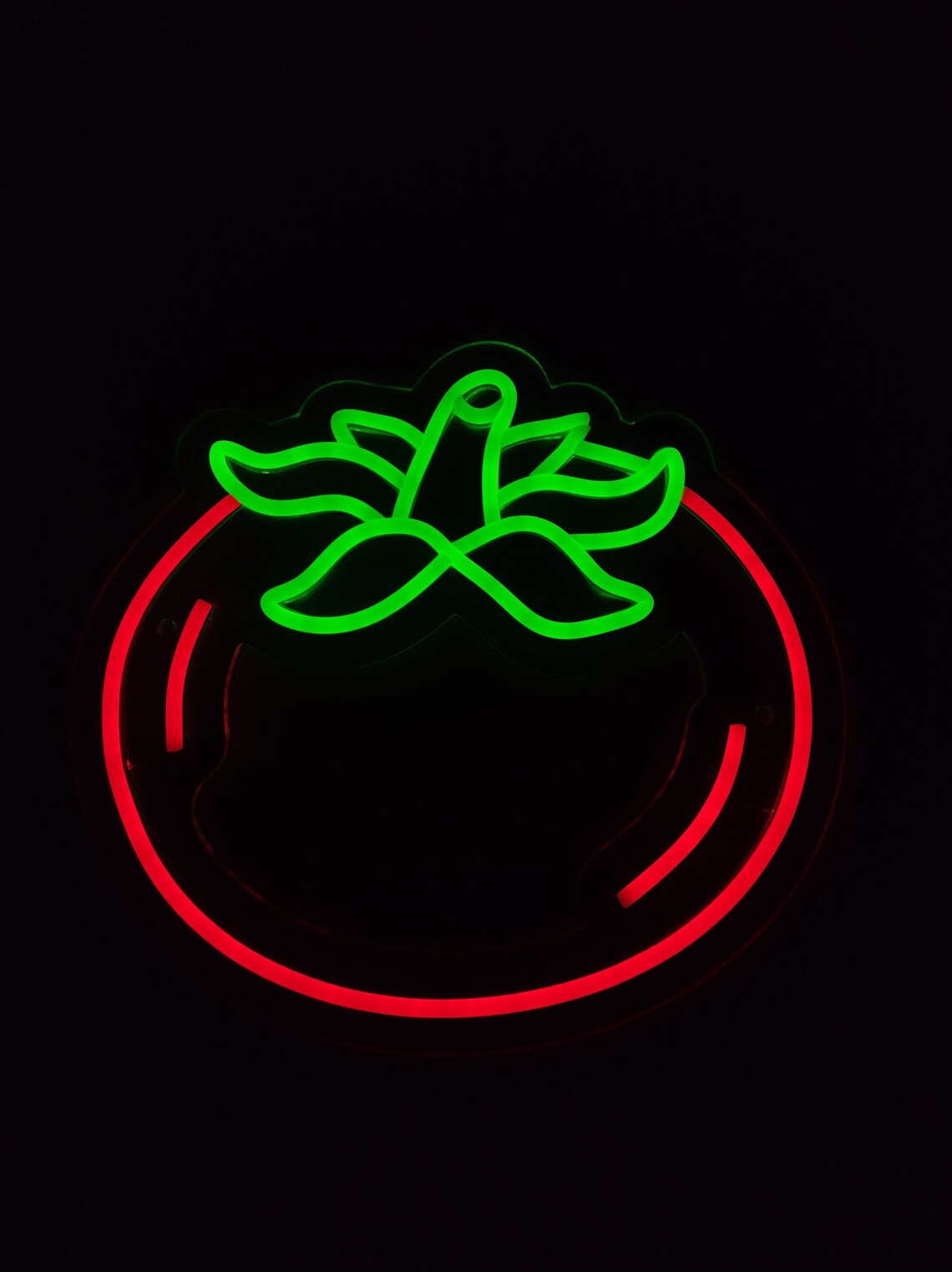 Tomato Neon Sign Vegetables Led Light for Cafe Decor Custom - Etsy