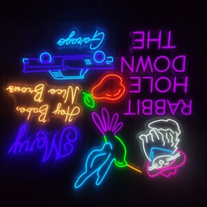 Mary Name Neon Sign, Mary Led Neon Sign, Custom Name Neon Sign, Kids ...