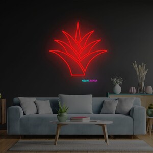 Yucca Plant Neon Sign: Light up Your Jungle Vibes - Etsy