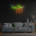 Olive Neon Sign: Light up Your Cafe. Olive Leaf Branch Led Neon. - Etsy
